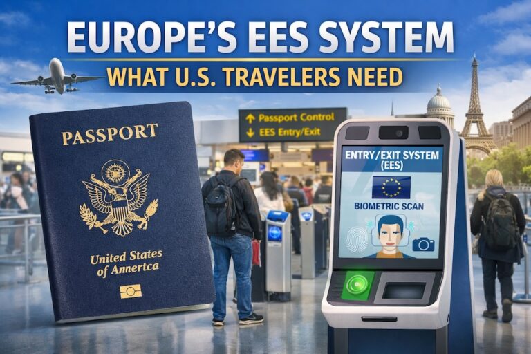 Europe EES System: What U.S. Travelers Need